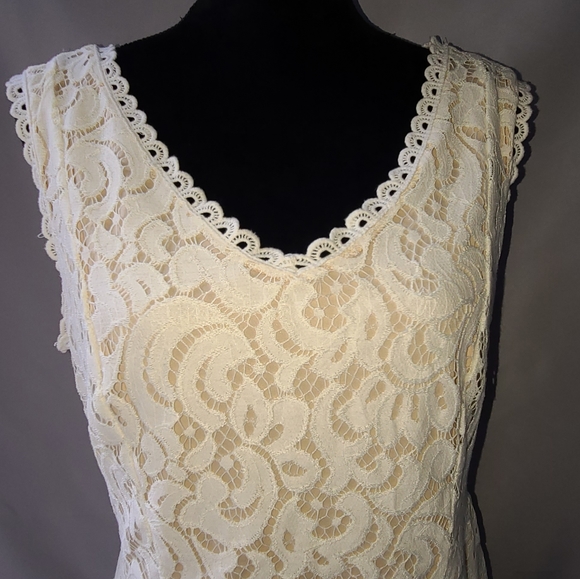 Altar'd State | Dresses | Altered State White Lace Dress | Poshmark